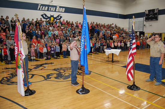 2018 Wheatland Center School Veterans Day Assembly coverage (PHOTOS ...