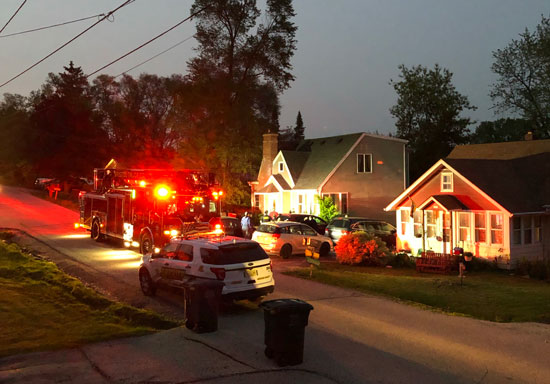 Units responding for fire in Paddock Lake – West of the I