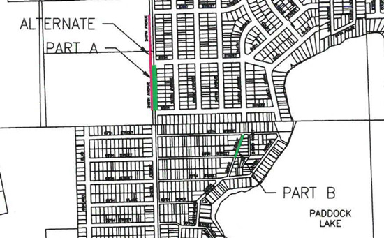 Road work in Paddock Lake to begin Friday – West of the I